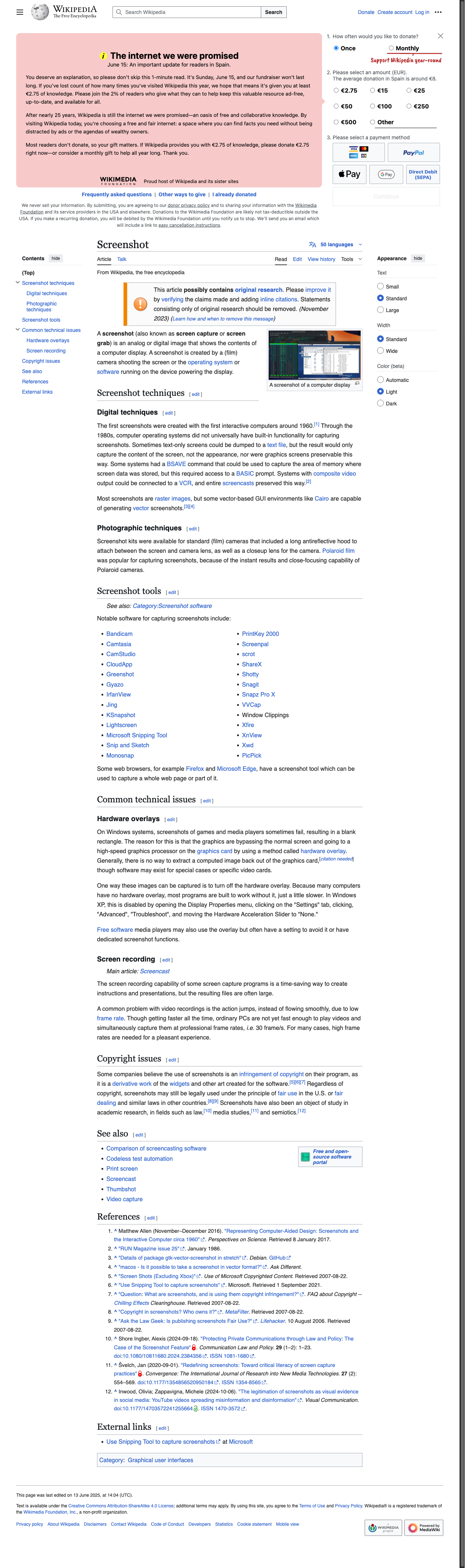pic - Website Screenshot Tool